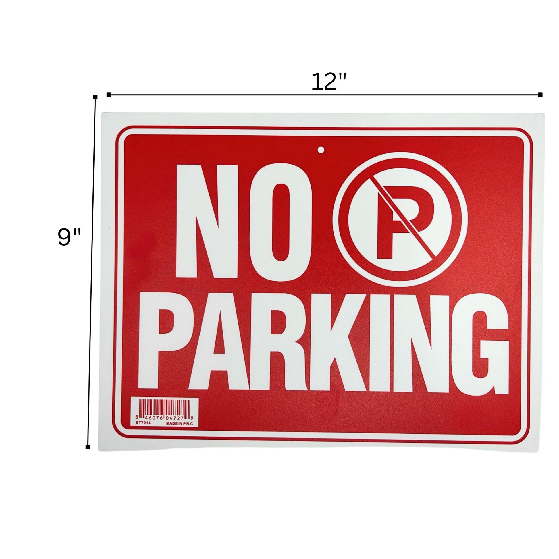 9"X12" "NO PARKING" Plastic Signage Sign-1 Pack – 99Everything